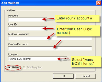 FAQ ID # 134 - How do I set up IVANS.Net for downloads from carriers ...